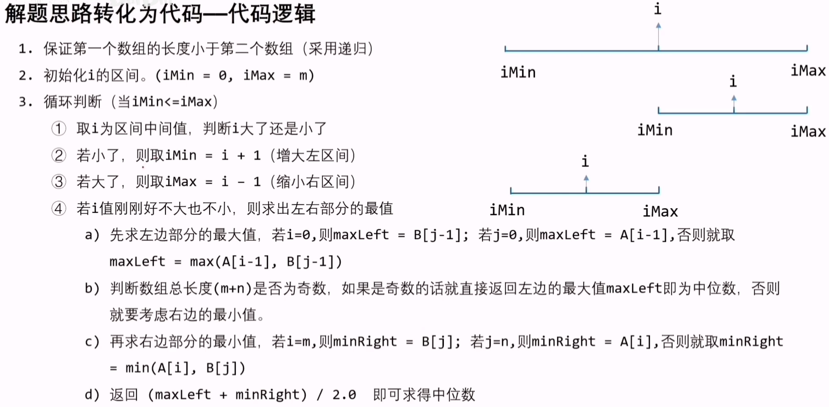 『leetcode』4 寻找两个正序数组的中位数 Median Of Two Sorted Arrays 北岛孤影 博客园